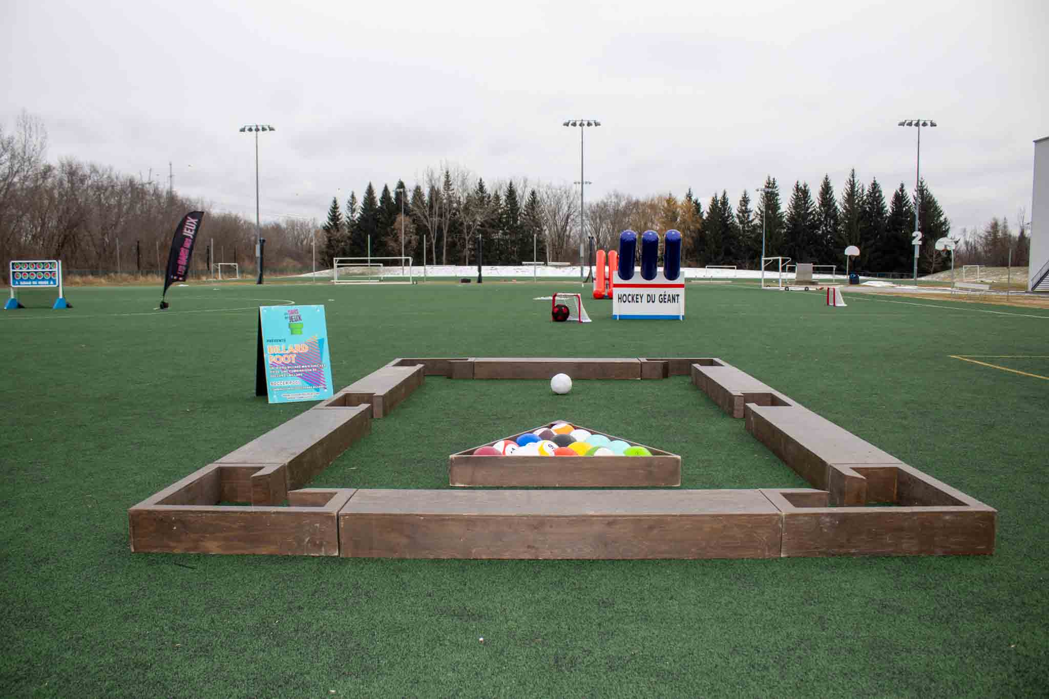 Babyfoot Humain - Location de jeux géants Les gars des jeux