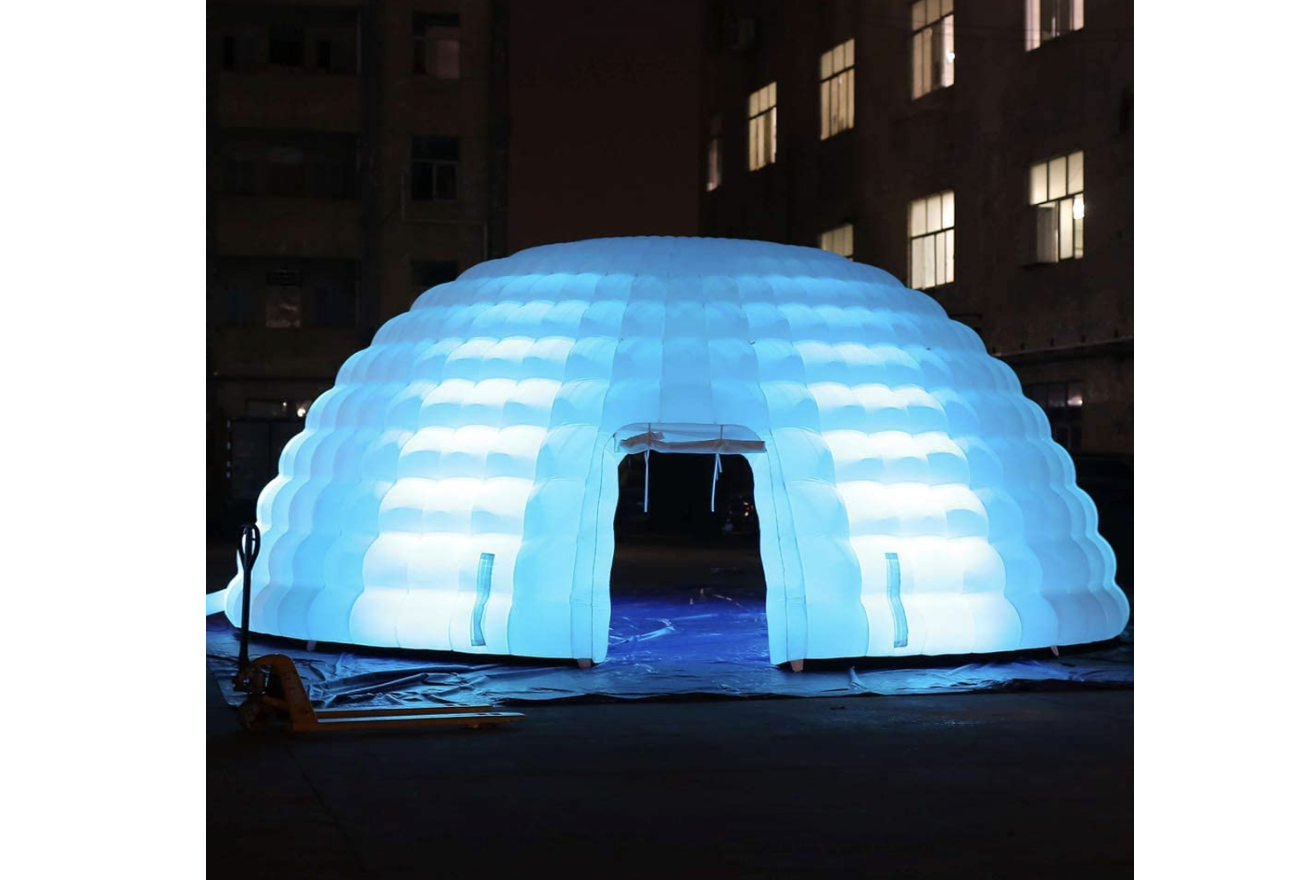 Inflatable Igloo - Location de jeux géants Les gars des jeux